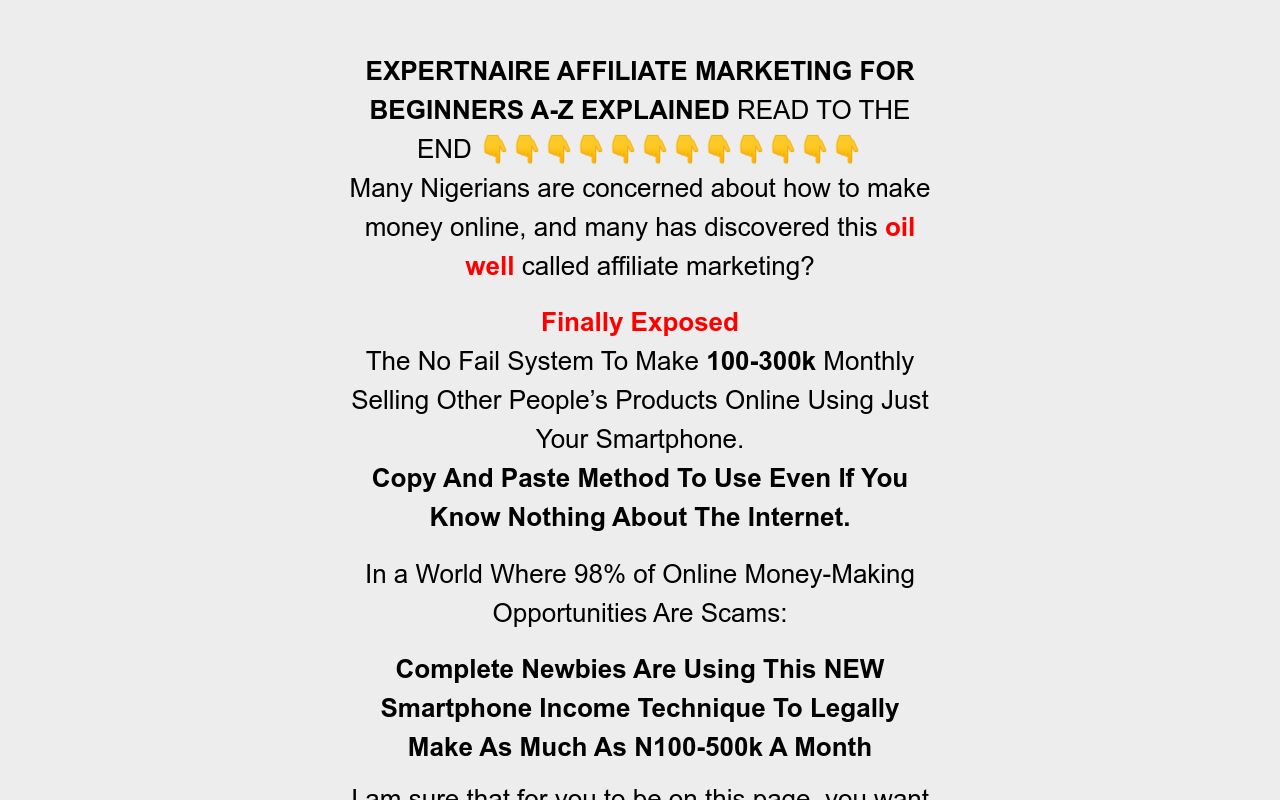 AFFILIATE MARKETING